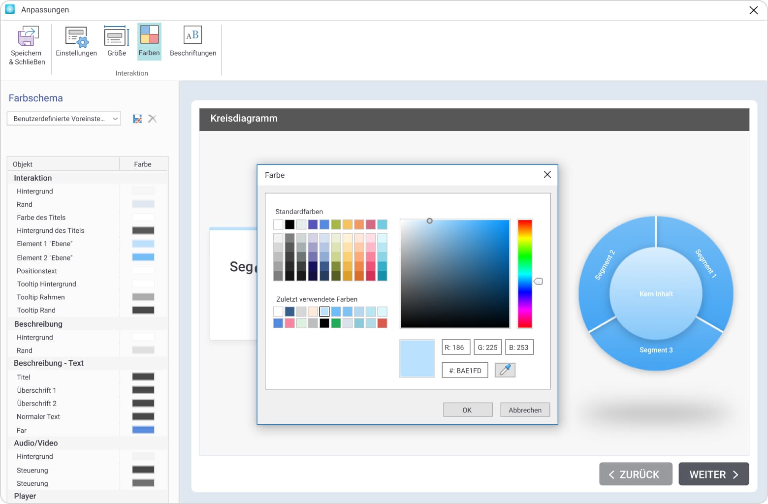 Hauptmerkmale von mit der iSpring Suite erstellten E-Learning-Kursen