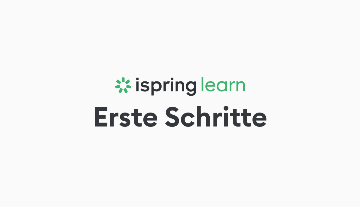 iSpring Learn-Wissensbasis